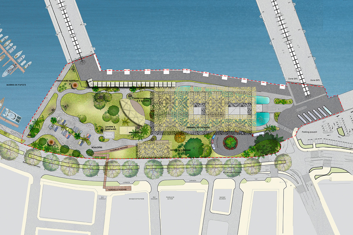 Ora Architecte — Tahiti International Cruise Terminal